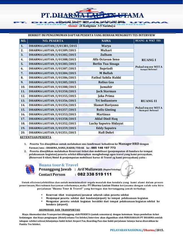 Pt.dharma lautan utama | DOCX