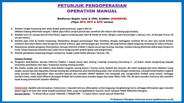 Ipal biotech + biofilter by BioSeven STP, WWTP (0821 4123 5115) | PPT