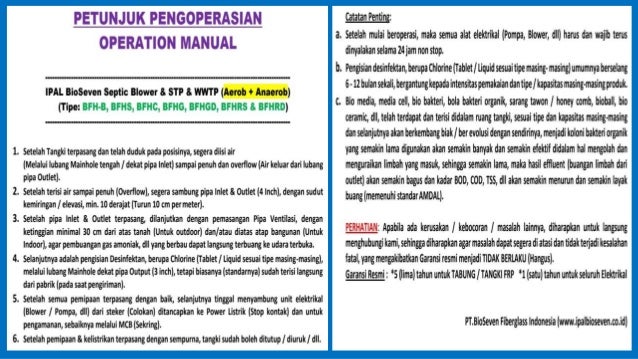 Ipal biotech + biofilter by BioSeven STP, WWTP (0821 4123 5115) | PPT