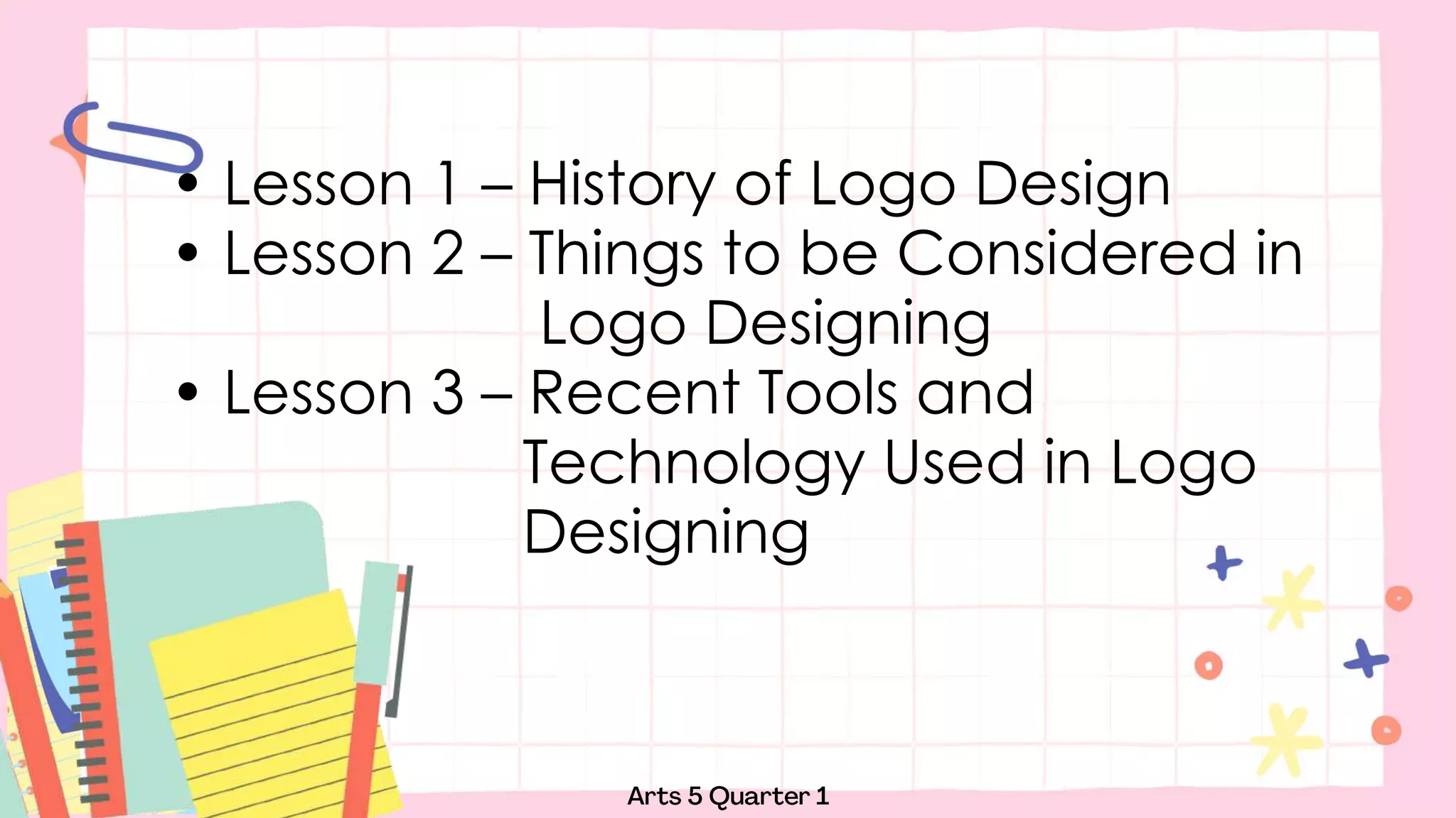 (pt.1) Arts 6 Quarter 1 Module 1 - Logo Design and Cartoon Character ...