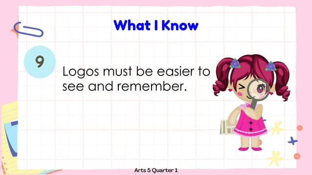 (pt.1) Arts 6 Quarter 1 Module 1 - Logo Design and Cartoon Character ...