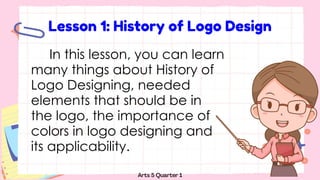(pt.1) Arts 6 Quarter 1 Module 1 - Logo Design and Cartoon Character ...