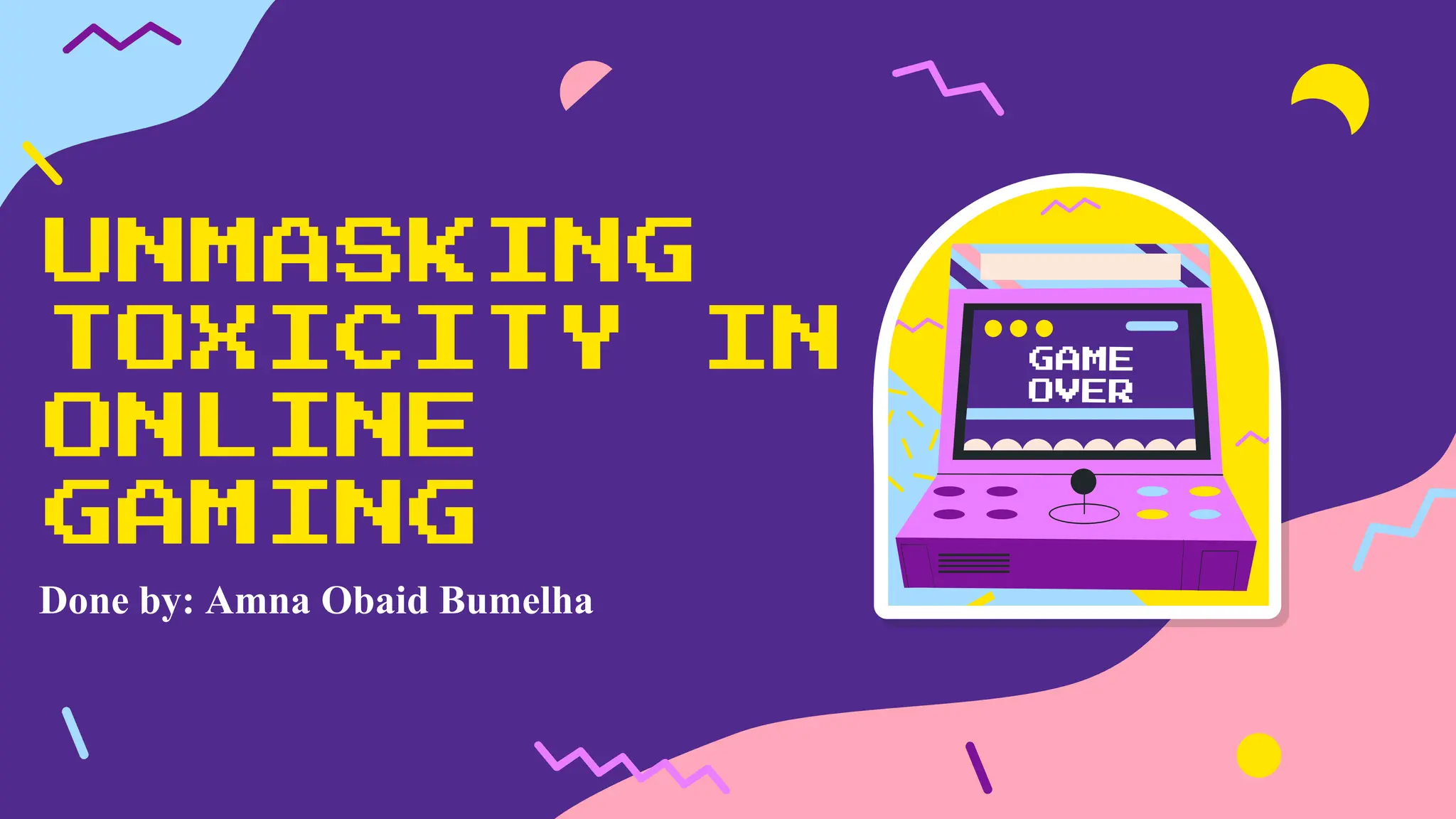 unmasking toxicity in online gaming | PPTX