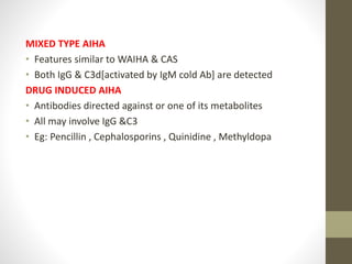 autoimmune hemolytic anemia | PPT
