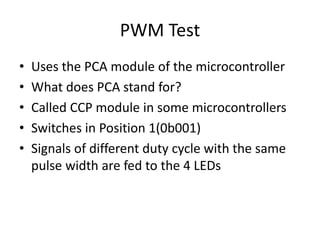 Pt 51 kit - Peripheral self-test | PDF