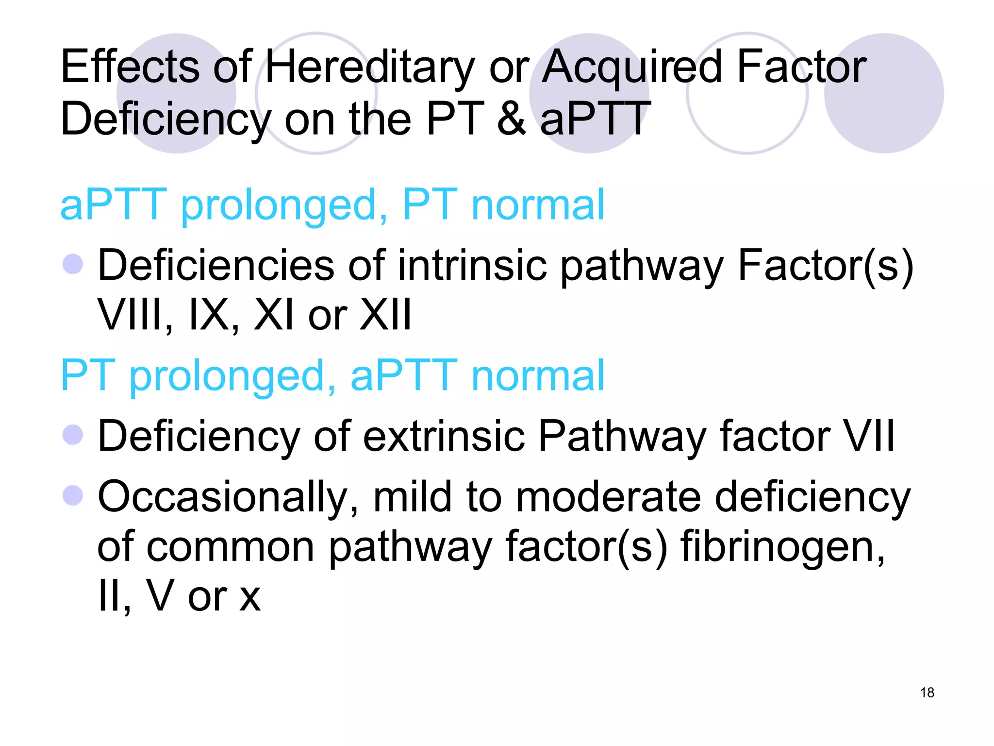 PT APTT Technical Information | PPT
