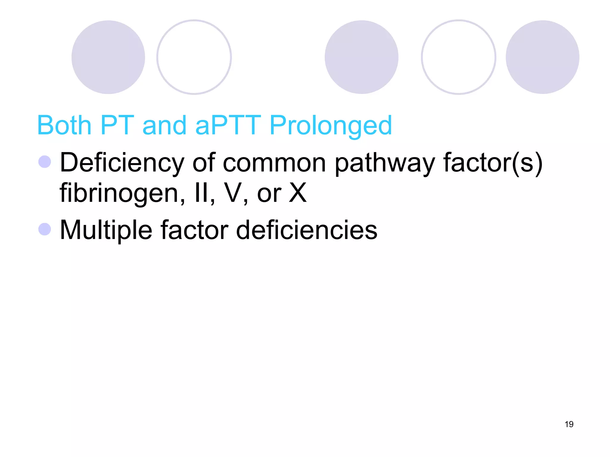PT APTT Technical Information | PPT