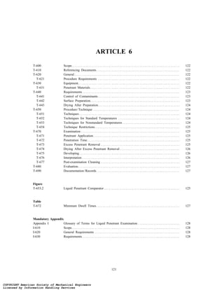 Pt asme sec v art -6 | PDF