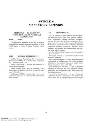Pt asme sec v art -6 | PDF