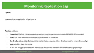 Handling Schema Changes Using pt-online-schema change. | PPT