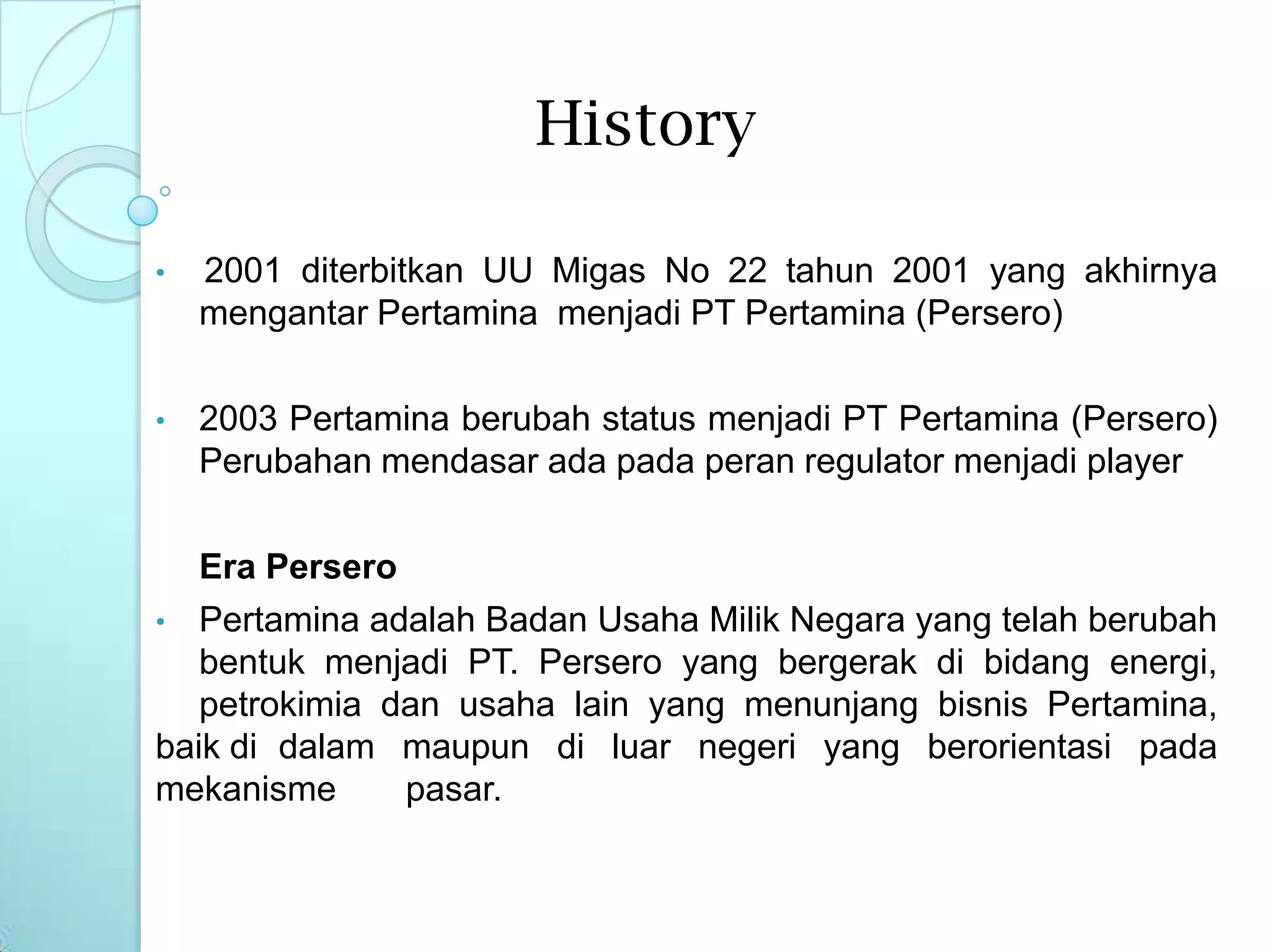 PT. Pertamina (persero) | PPTX