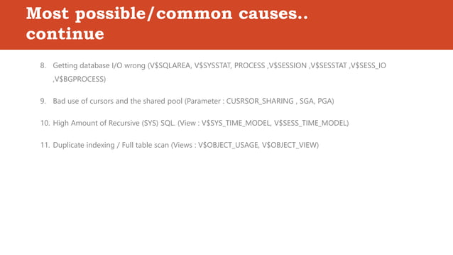 Oracle Database Performance Tuning Basics | PPTX Oracle Database Performance Tuning Basics | PPTX