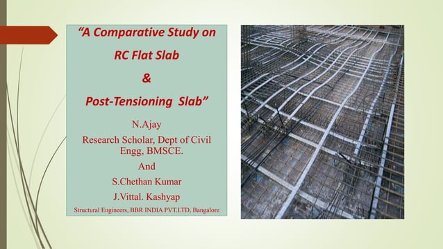 Pt slabs | PPTX | Civil Engineering Industry | Industries