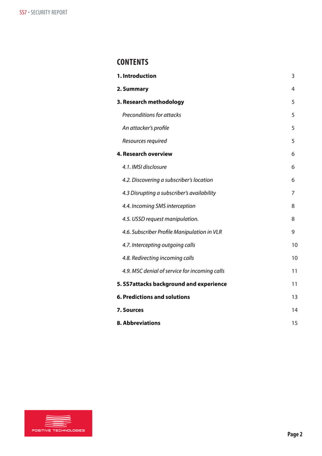 SS7 Vulnerabilities | PDF