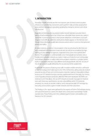 SS7 Vulnerabilities | PDF