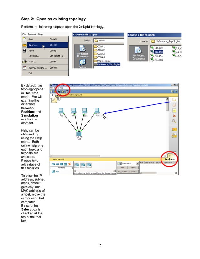 Pt using packettracer | PDF | Computer Networking | Computing