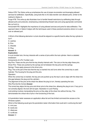 PT0-003 CompTIA PenTest+ Exam questions pdf 2025 | PDF