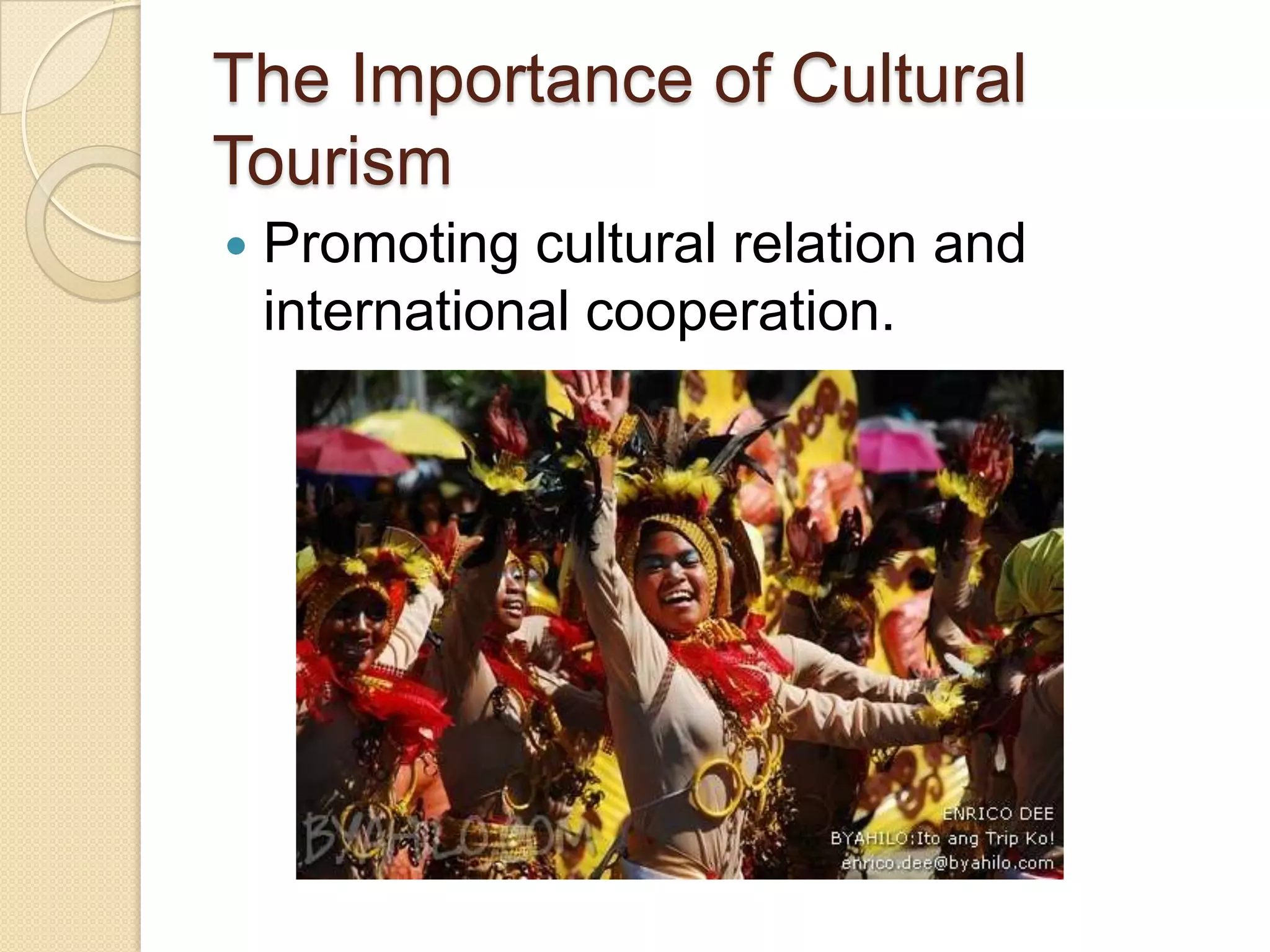 Tourism and Culture | PPTX