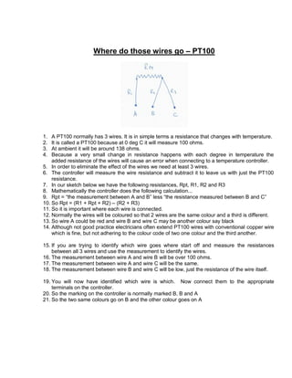 Pt100 con | PDF
