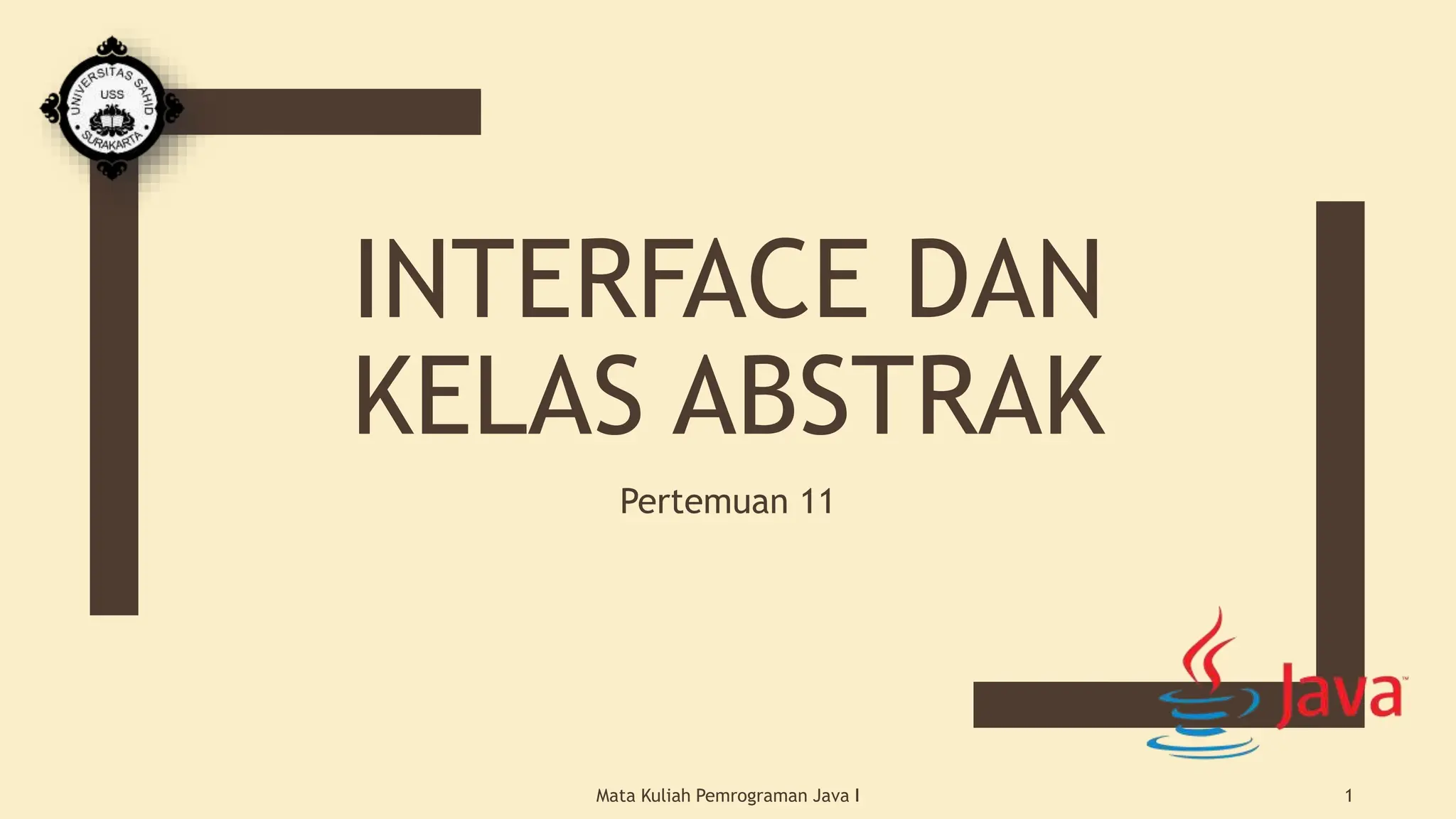 DESAIN PEMROGRAMAN BERORIENTASI OBJEK - INTERFACE DAN KELAS ABSTRAK.pptx