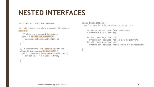 DESAIN PEMROGRAMAN BERORIENTASI OBJEK - INTERFACE DAN KELAS ABSTRAK.pptx