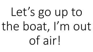 Sentences for scuba diving hand signals.pptx