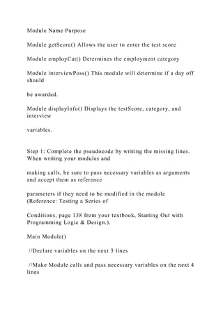 PT1420 Decision Structures in Pseudocode and Visual Basic .docx