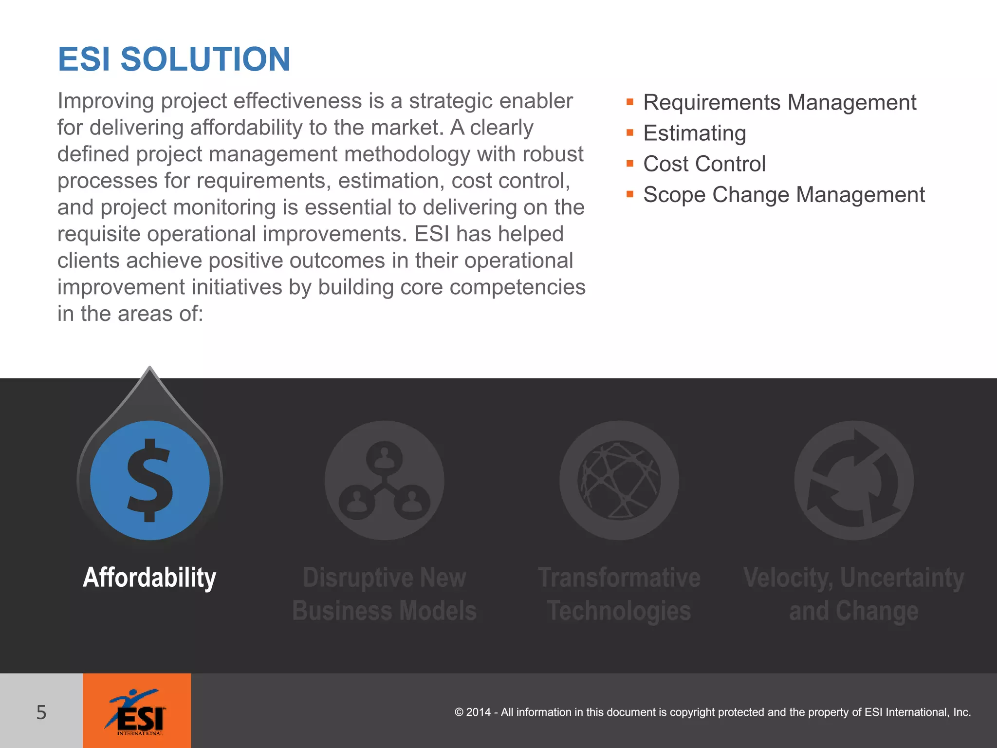 ESI International - Healthcare | PPTX | Technology Industry | Industries