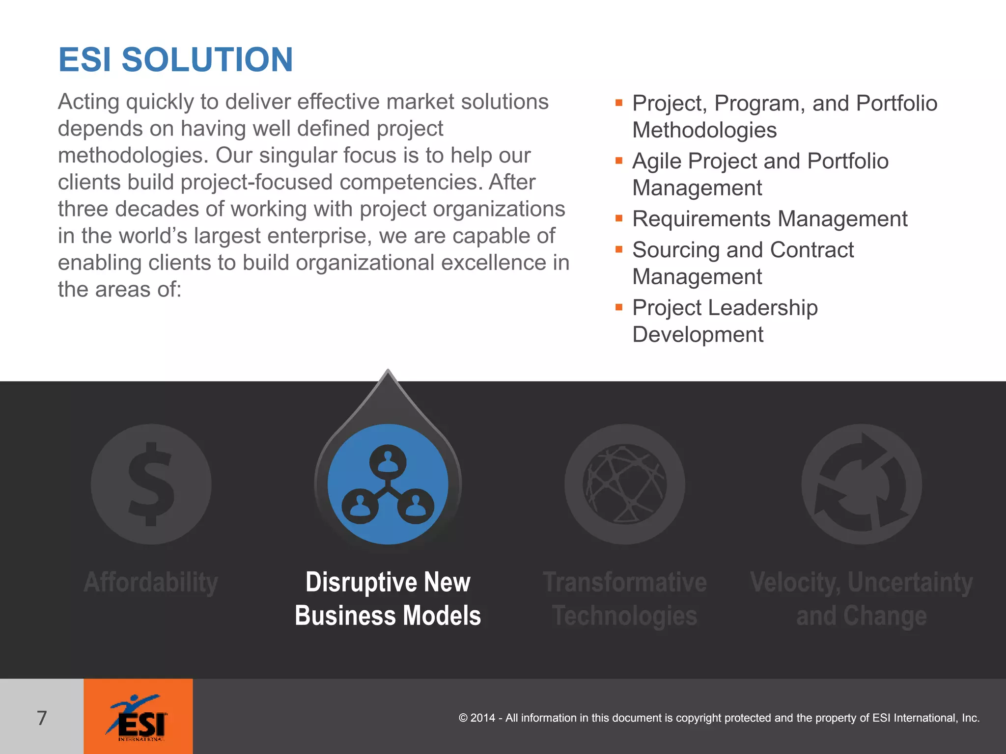 ESI International - Healthcare | PPTX | Technology Industry | Industries