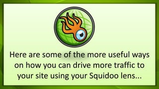 Squidoo marketing 101 | PPTX
