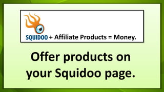 Squidoo marketing 101 | PPTX