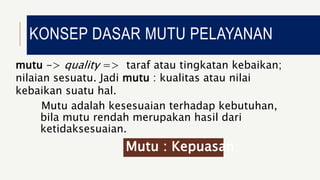 PT 1 new- KONSEP DASAR MUTU LAYANAN KEBIDANAN.ppt