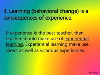 Principles of Learning | PPTX