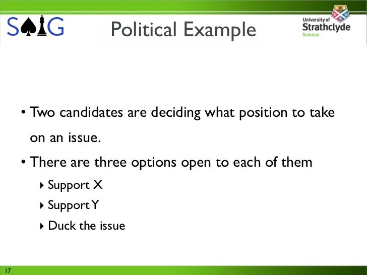 Lecture 1 - Game Theory Lecture 1 - Game Theory