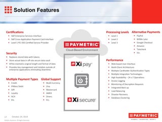 How To Avoid PCI Pitfalls in Keeping Your SAP® System Compliant and Secure | PPT