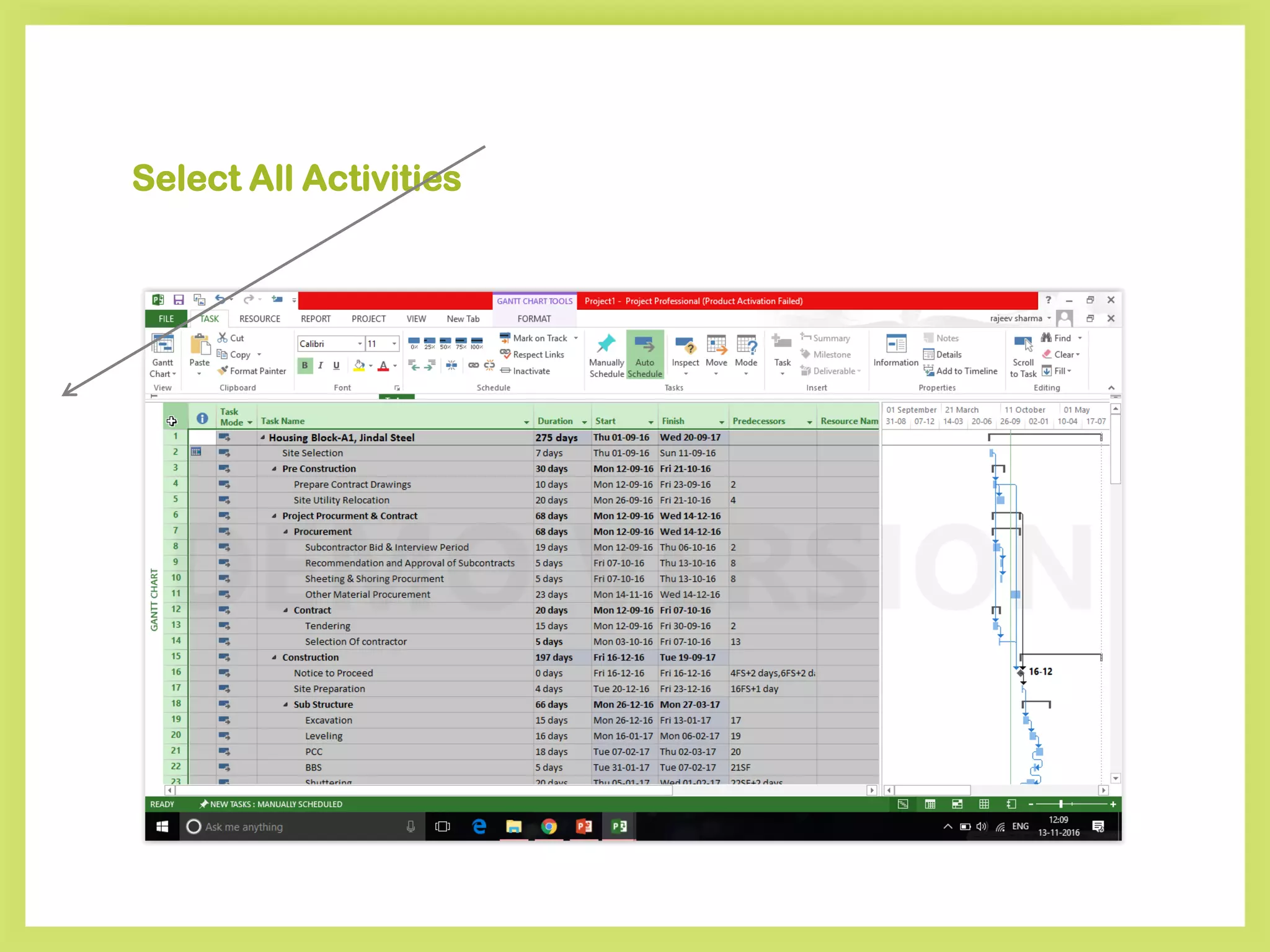Microsoft Project - MSP | 2013-2016 | PDF