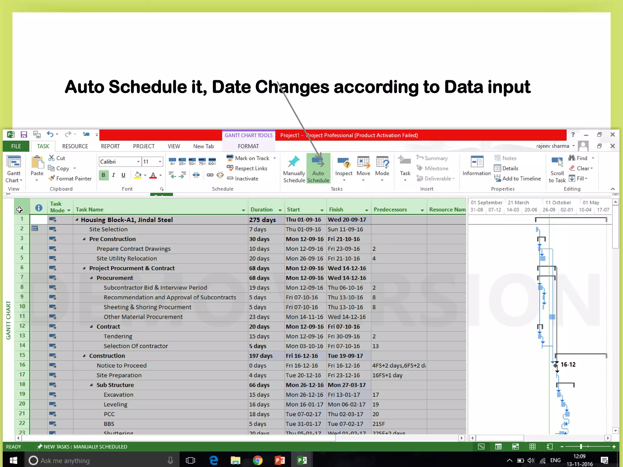 Microsoft Project - MSP | 2013-2016 | PDF