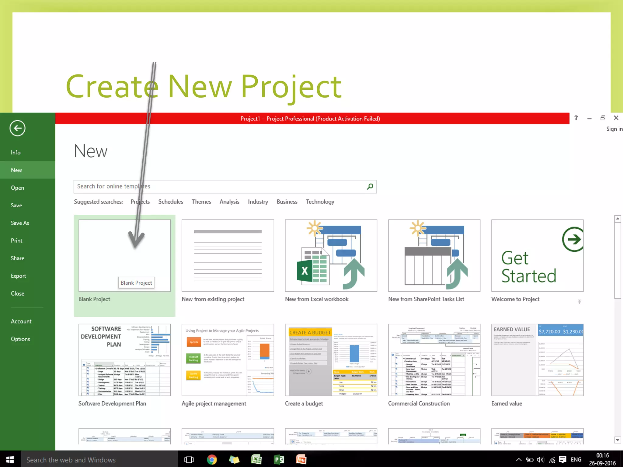 Microsoft Project - MSP | 2013-2016 | PDF