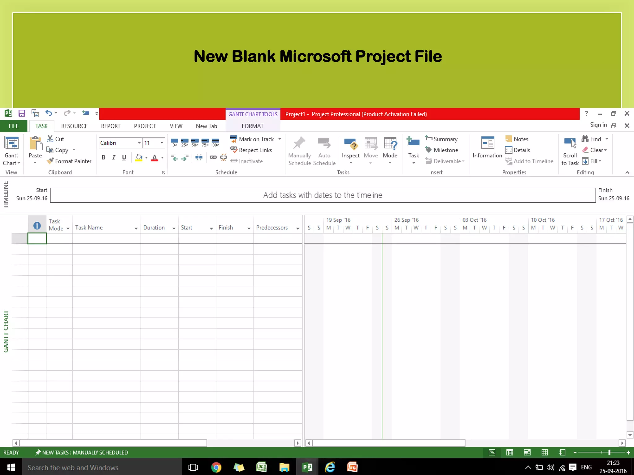 Microsoft Project - MSP | 2013-2016 | PDF