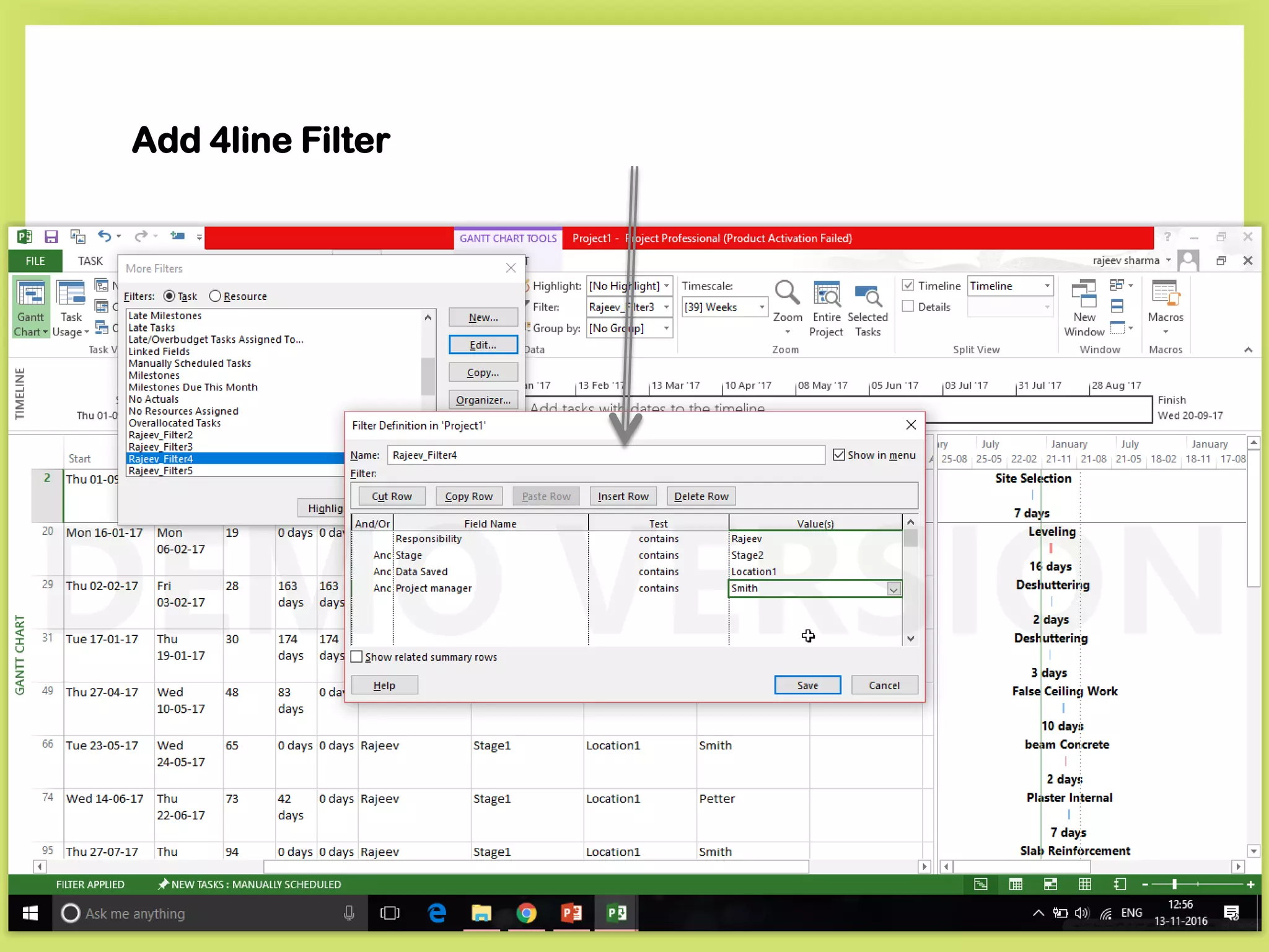 Microsoft Project - MSP | 2013-2016 | PDF