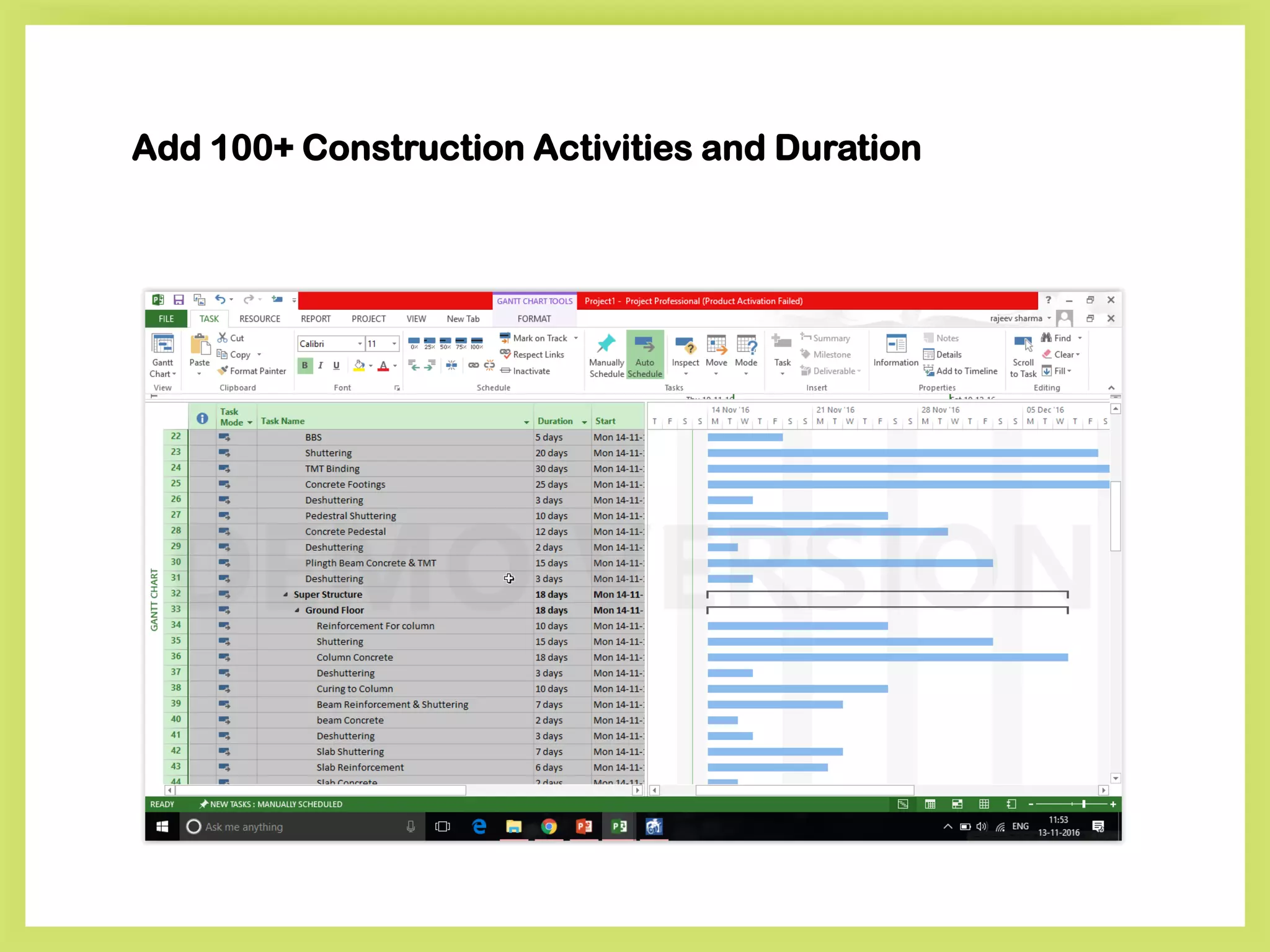 Microsoft Project - MSP | 2013-2016 | PDF