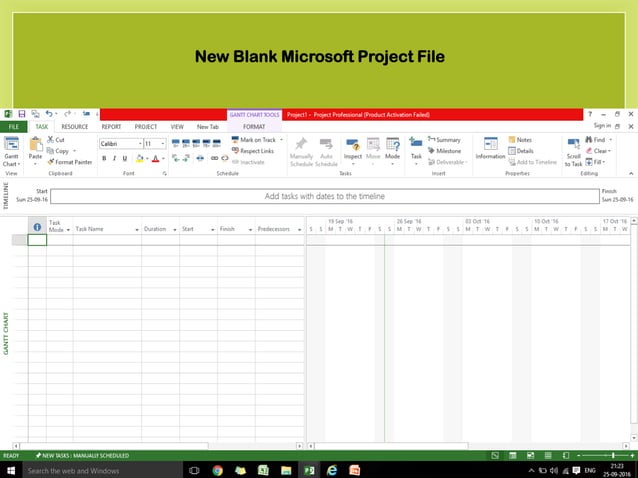 Microsoft Project - MSP | 2013-2016 | PDF