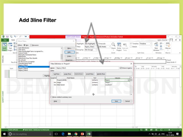 Microsoft Project - MSP | 2013-2016 | PDF