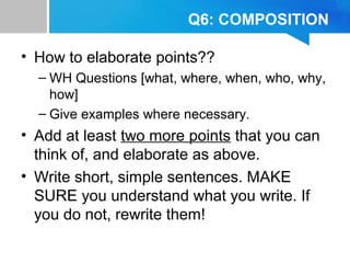 Tips & Techniques of Answering PT3 English Paper 2015 | PPT