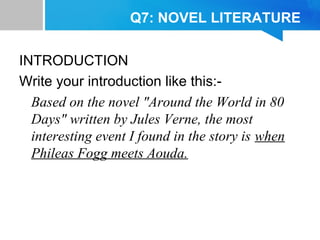 Tips & Techniques of Answering PT3 English Paper 2015 | PPT