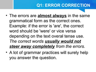 Tips & Techniques of Answering PT3 English Paper 2015 | PPT