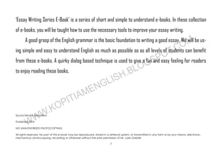 PT3 English Essay Writing Tips | PDF