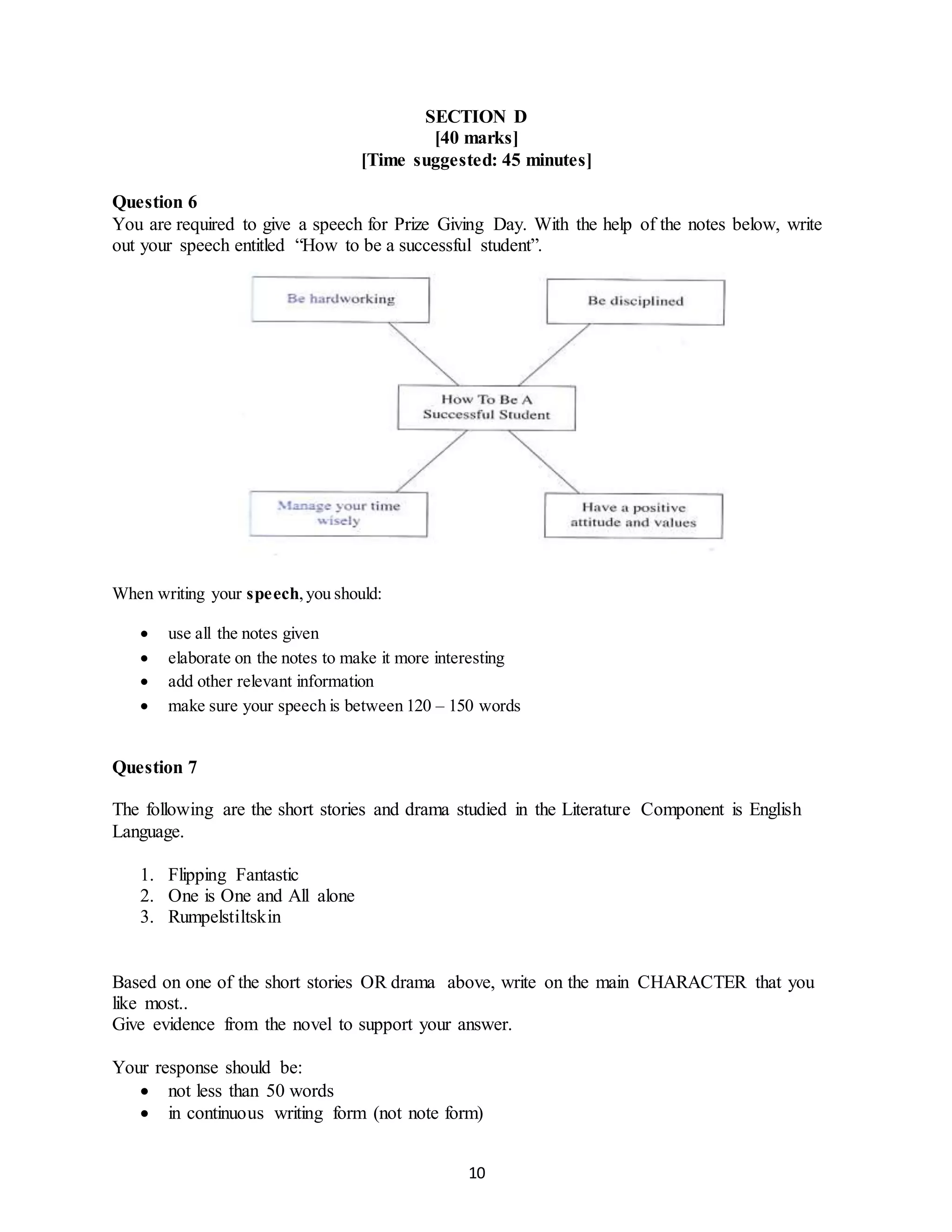 Pt3 form 2 final exam | DOCX