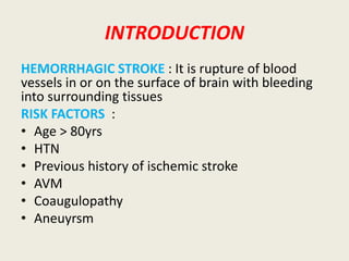 stroke | PPTX | Brain and Nervous System Disorders | Diseases and ...