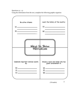 PT3 Questions Paper | PDF